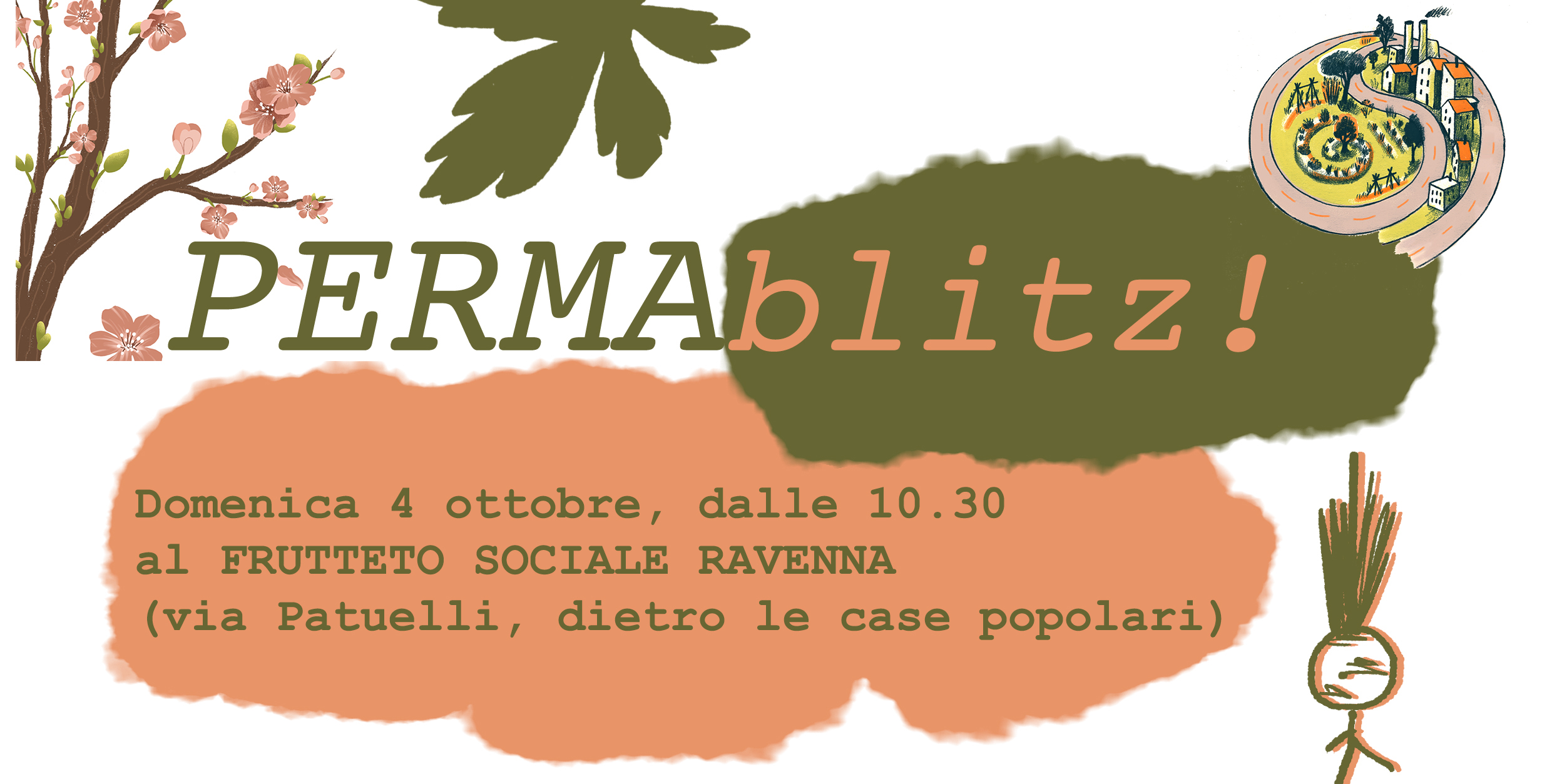 PERMAblitz al Frutteto Sociale – 4 ottobre 2020 – ORTISTI DI STRADA